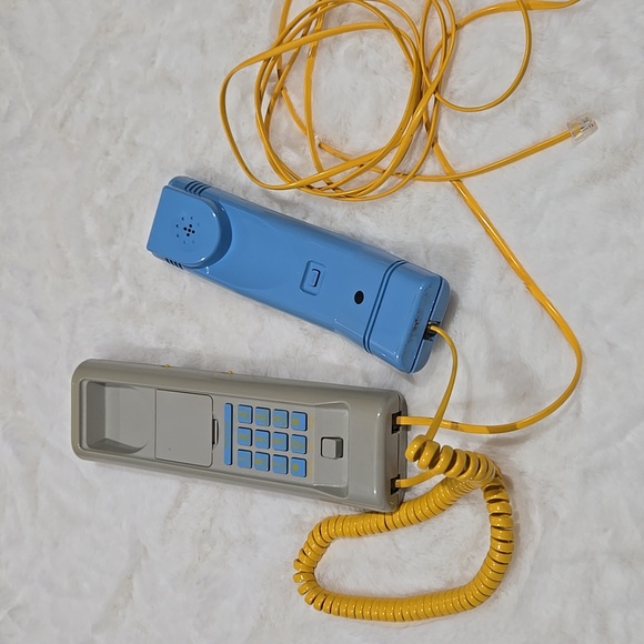 Swatch | Other | Vintage Swatch Twin Phone Like New Retro Colors Blue ...